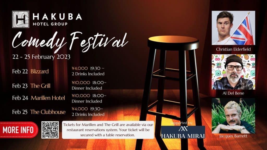 The Hakuba Hotel Group Comedy Festival - Hakuba